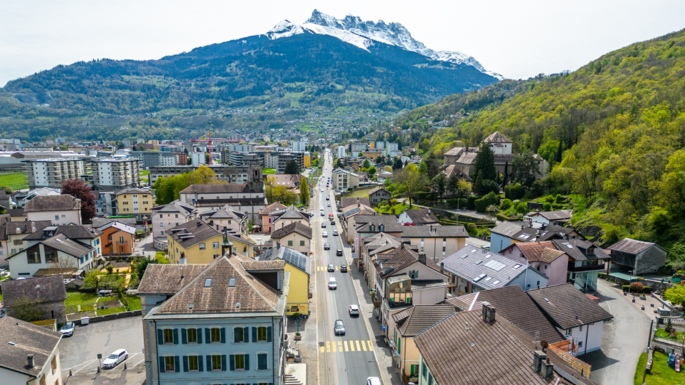 Présentation et situation :: Commune de Collombey-Muraz :: Valais :: Suisse