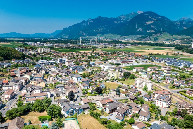 Collombey :: Commune de Collombey-Muraz :: Valais :: Suisse